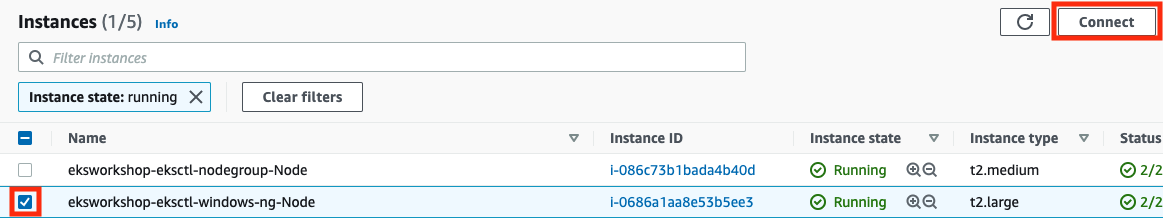 Install Calico On The Windows Node Amazon Eks Workshop 